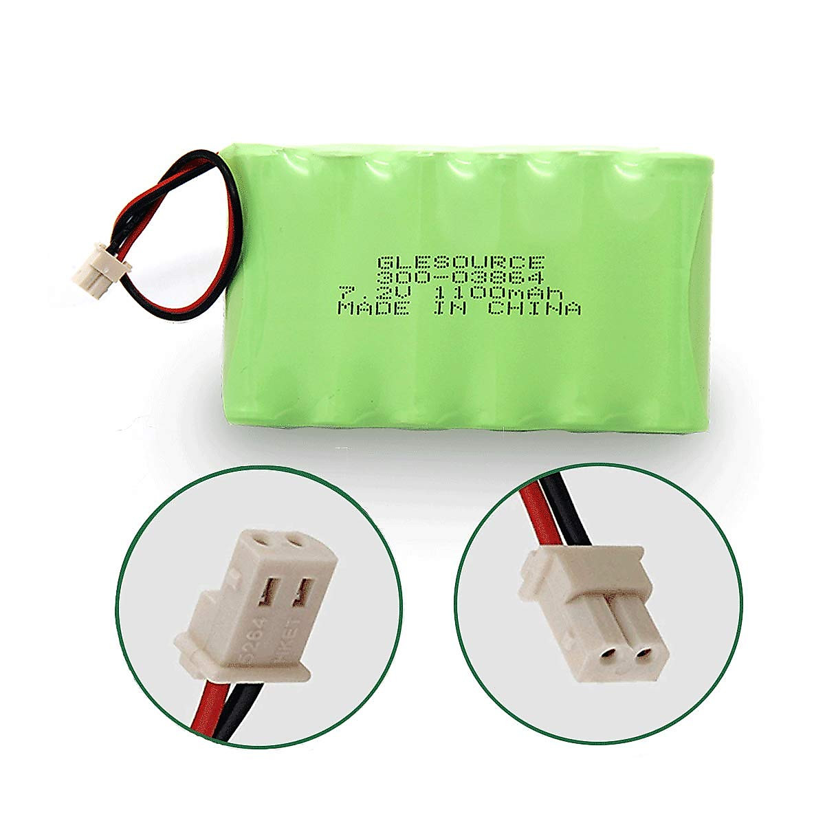 GLESOURCE 1PACK 300-03864-1 Battery 7.2V 1100mAh Compatible for Honeywell Alarm Lynx WALYNX-RCHB-SC Honeywell Lynx Touch K5109, L3000, L5000, L5100 ADEMCO 300-06868