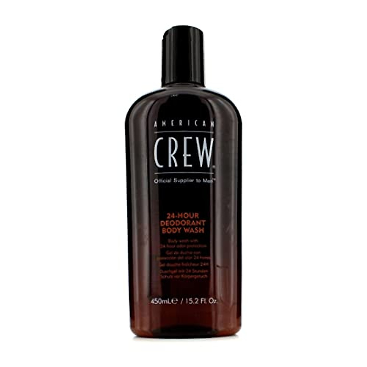 American Crew Men's Body Wash, Body Wash with 24 Hour Odor Protection, Deodorant Body Wash, 15.2 Fl Oz