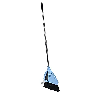GLOGLOW 2 in 1 Vacuum Sweeper, USB Charging Cordless Vacuum Broom Vacuum Broom Cleaner for Household Bedroom
