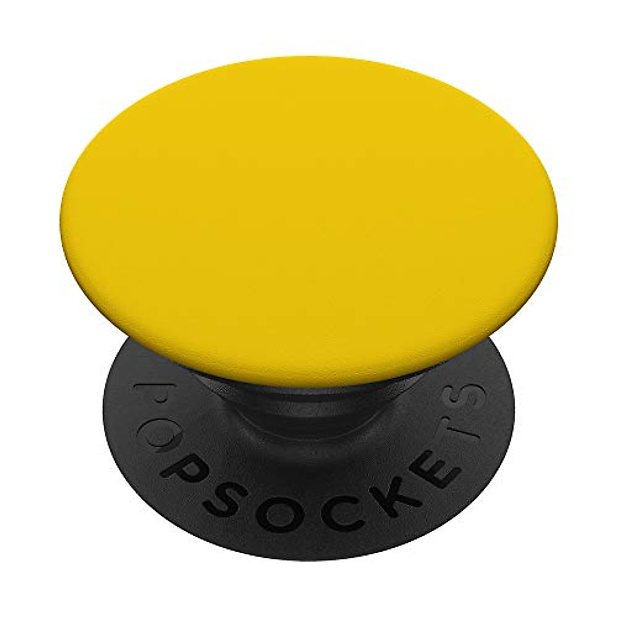 Simple Solid Color Chic Bright Yellow Design PopSockets Swappable PopGrip