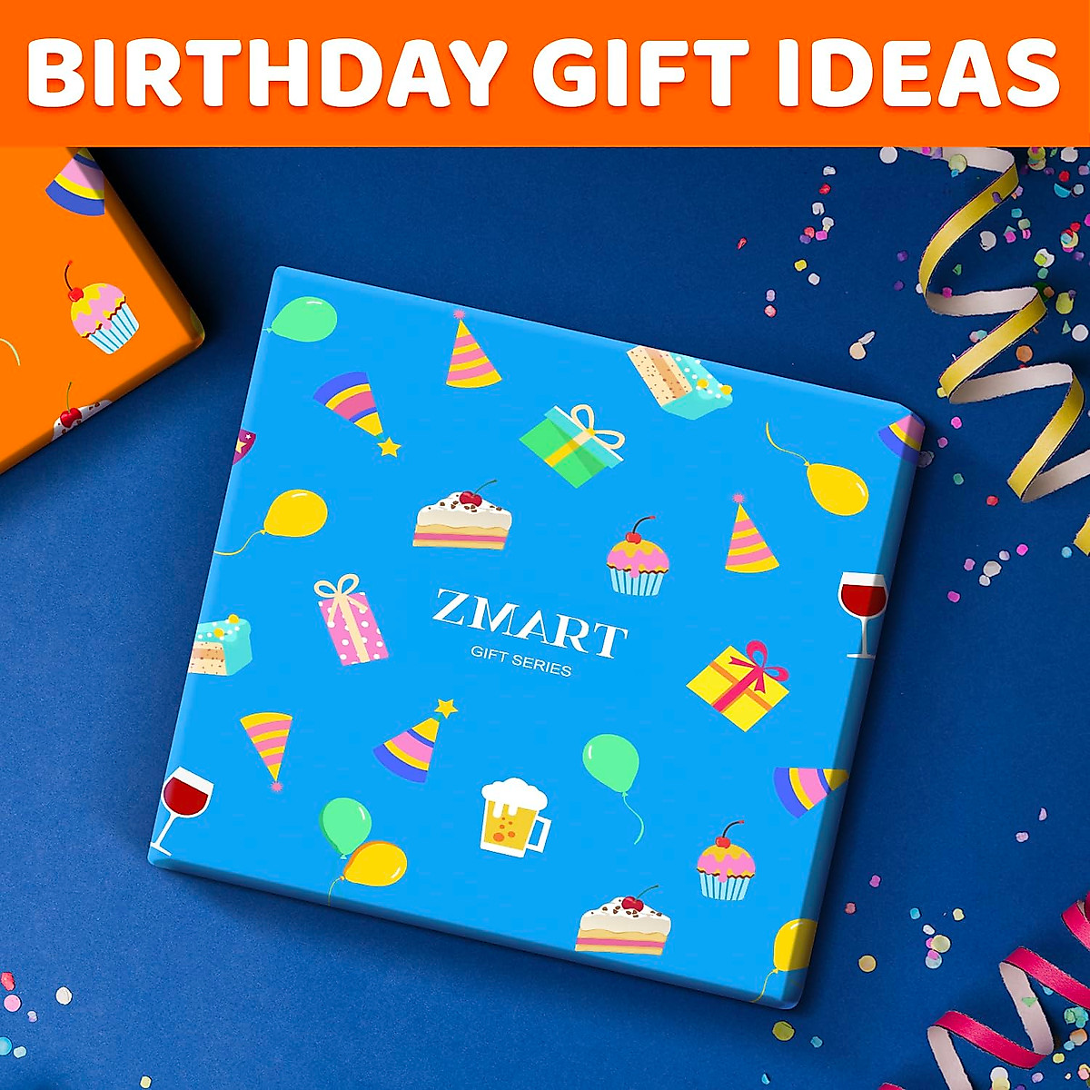 Zmart 21st Birthday Gifts for Female Male, Gifts for 21 Year Old Man Woman, 21 Year Old Birthday Gifts Socks for Her Him