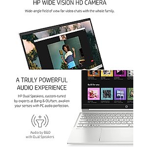 HP 2023 Pavilion 15.6" FHD IPS Touchscreen Laptop 12th Intel 12-Core i7-1260P Iris Xe Graphics 16GB DDR4 1TB NVMe SSD HDMI2.0 WiFi AX USB-C Backlit KB Fingerprint Windows 11 Home w/RE Accessories