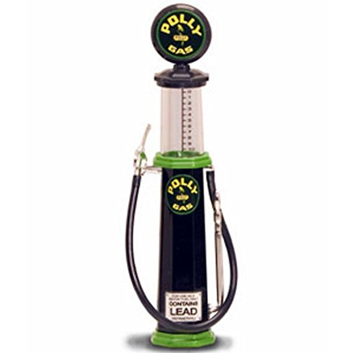 Road Signature 98782 Polly Gasoline Vintage Gas Pump Cylinder 1/18 Diecast Replica