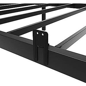 Breezehome 6 Pcs Non Slip Mattress Gaskets for Bed, Anti-Slip Baffle Fit for 0.98 Inches Wide Metal Bed Frames, Easy Assembly