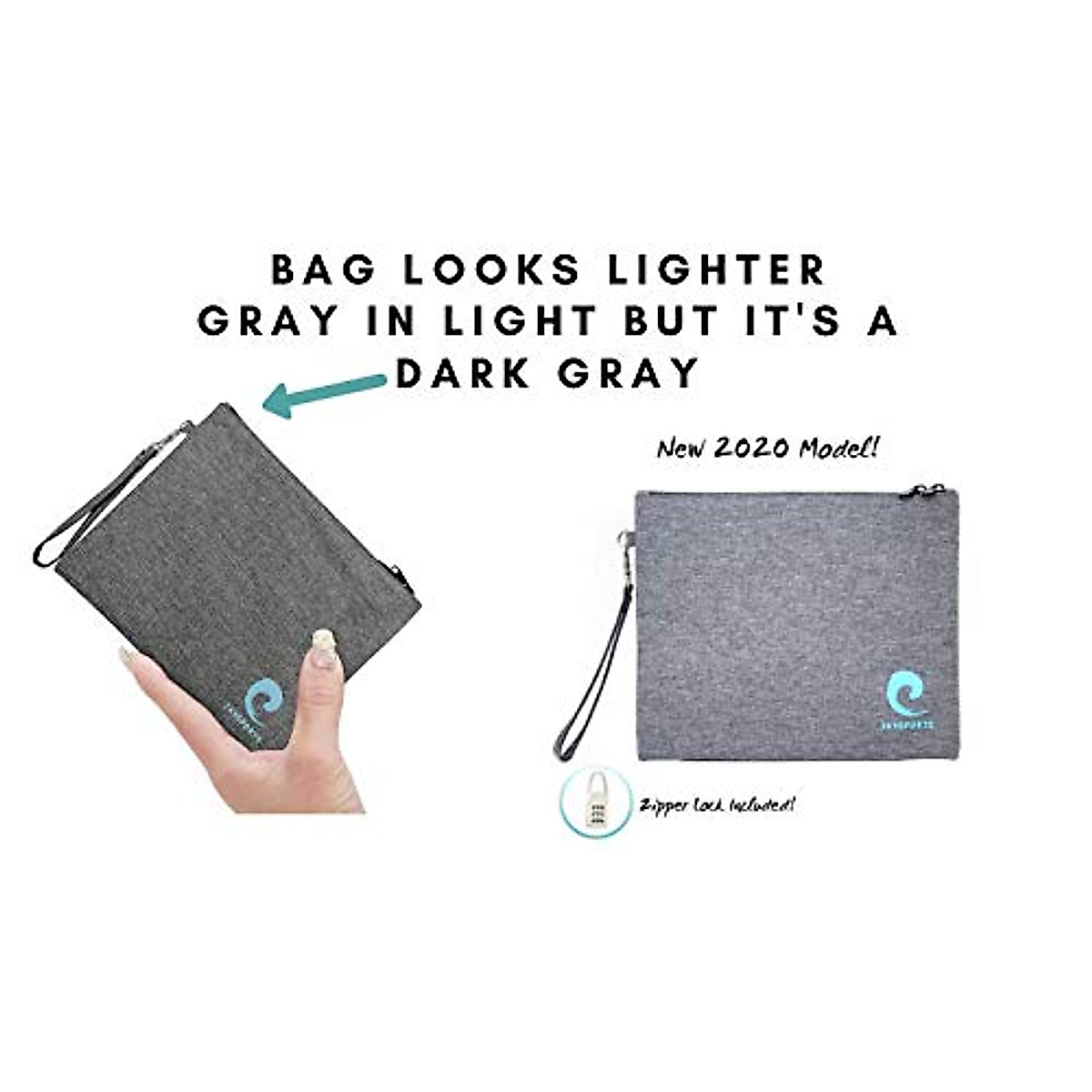 JAXSPORTS Durable, Waterproof, Kitchen and Home Organization Bag. Keeps Items Secure and Keeps Smells contained Within Bag. Kitchen or Home Storage Bag. Perfect for Travel, Home