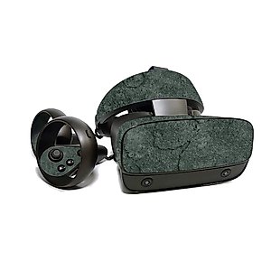 MightySkins Skin for Oculus Rift S - Green Stone | Protective, Durable, and Unique Vinyl Decal wrap Cover | Easy to Apply, Remove, and Change Styles | Made in The USA