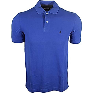 Nautica Mens Classic Fit Cotton Pique Polo T-Shirt (as1, Alpha, 3X_l, Regular, Regular, Royal)