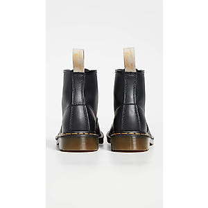 Dr. Martens Unisex Vegan 101 Fashion Boot, Black Felix Rub Off, 5 US Men