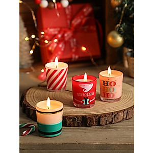 12 Days Christmas Scented Candles Gift Set for Women Advent Calendar Candle Gift 12PCS 1 oz Soy Wax Candles Christmas Birthday Gift for Men