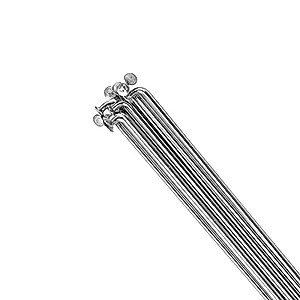 QIYUANMENGYI Bicycle Spokes 10PCS 14G Bicycle Spokes with Nipples Electric Bike 143/168/193/220/245/270mm Stainless Steel Mountain Road Bicycle J Bend Spoke (Color : 193mm)