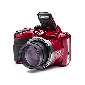 Kodak 16 Astro Zoom AZ362 with 3" LCD, Red (AZ362-RD)