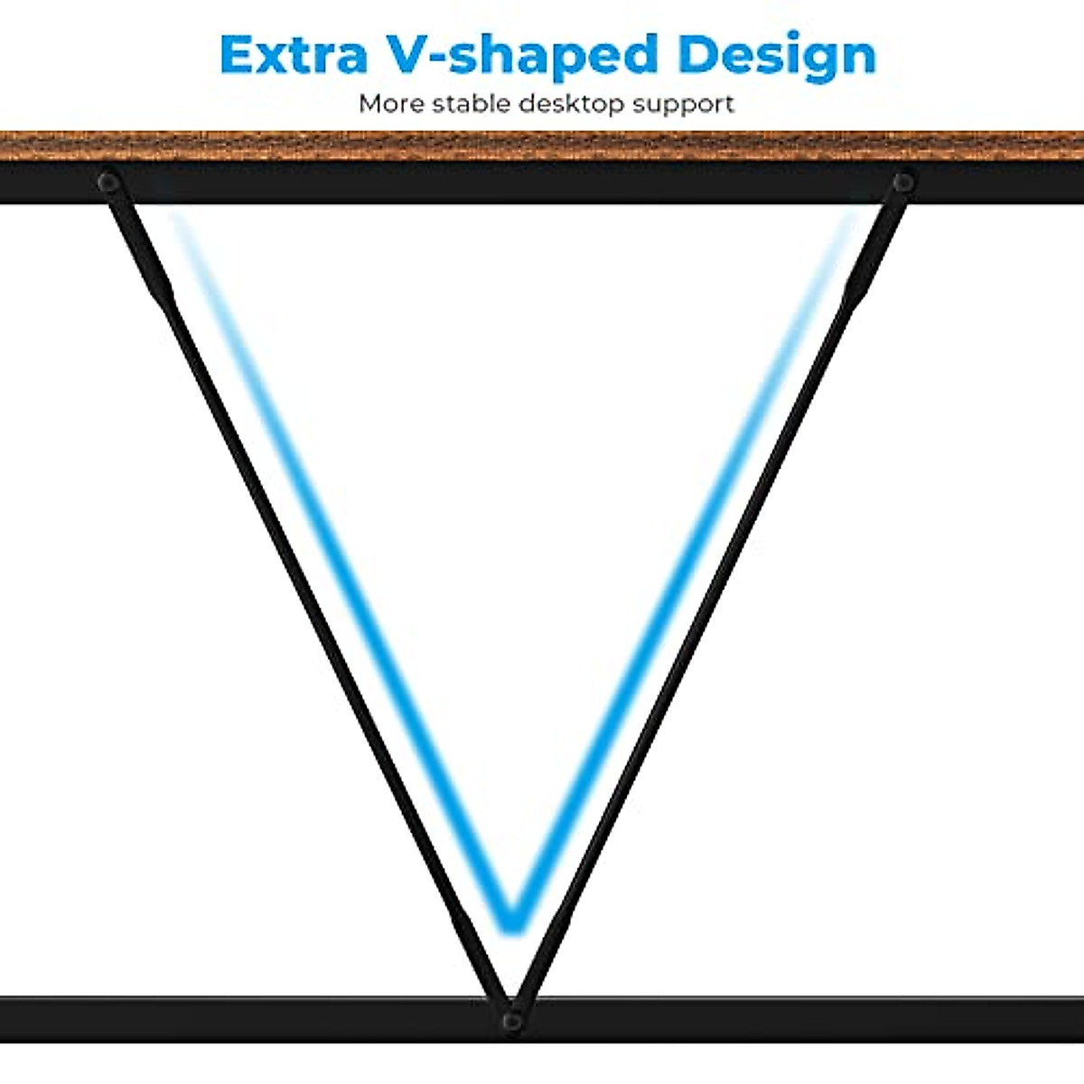 GreenForest L Shaped Desk 55x39.4 inch Large Reversible Corner Gaming Computer Desk with Storage Shelves for Home Office PC Workstation Laptop Table, Walnut