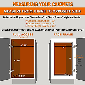 AHNR Pull Out Cabinet Organizer, 2-Tier Under Sink Slide Out Cabinet Storage Shelf + 1-Tier Heavy Duty Slide Out Pantry Shelves