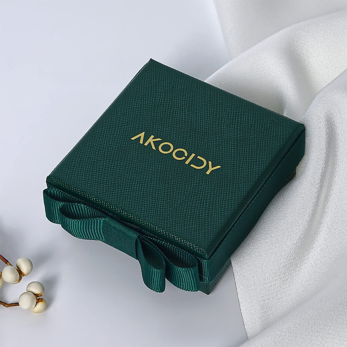 925 Sterling Silver Pearl Pendant Necklace | Freshwater Cultured White 9.5-10mm Real Pearl with Cubic Zirconia for Girl&Women-AKOCIDY