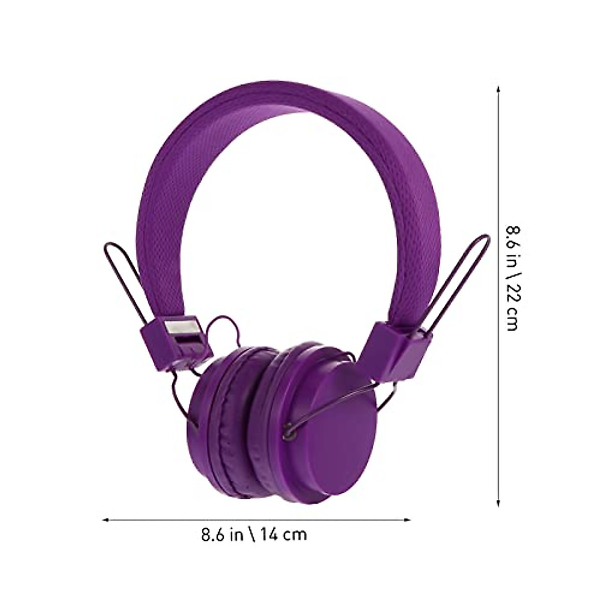 OSALADI 3. 5mm Earphone Over-Ear Headphones 's Headphones Fashion Headset Over- Ear Headphone Wired Game Earphone Simple Gaming Headphone Wired PC Headset Wired Headphones