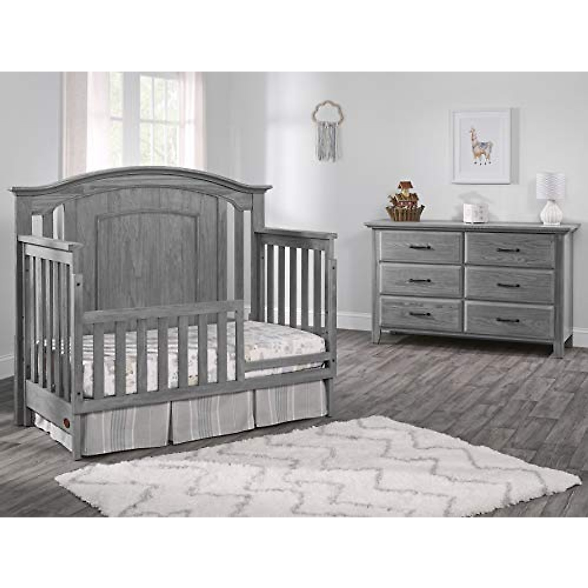 Oxford Baby Willowbrook Dresser, Standard, Graphite Gray