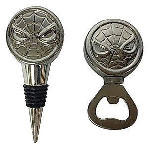 Marvel Spiderman Wine Stopper and Bottle Opener