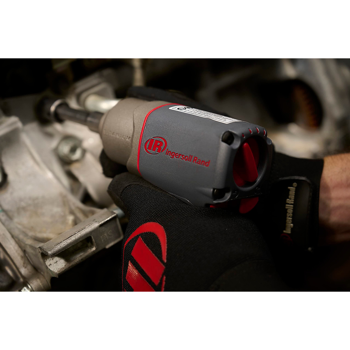 Ingersoll Rand 2115QTIMAX 3/8" Air Impact Wrench, Quiet, 300 ft-lbs Max Torque,