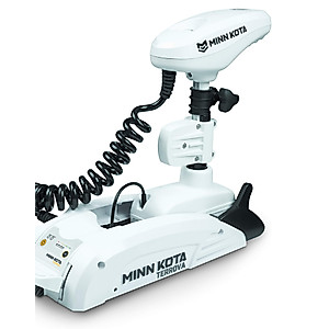 Minn Kota 1363762 Riptide Terrova Saltwater Electric-steer Bow-Mount Trolling Motor with Digital Maximizer & CoPilot, 80 lbs Thrust, 54" Shaft