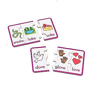 Junior Learning JL656 Rhyming Puzzles, Multi
