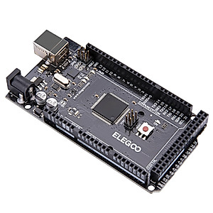 ELEGOO MEGA R3 Board ATmega 2560 + USB Cable Compatible with Arduino IDE Projects RoHS Compliant