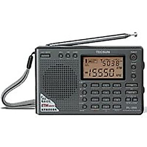 TECSUN PL-380 DSP FM Stereo. MW. SW. LW. World Band PLL Radio Receiver, LCD Display, ETM Function Added