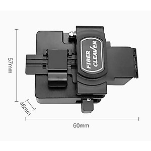 High Precision Optical Fiber Cleaver with 16 Cleaving Spots and 48000 Cleaves, Cable Cutting Knife Fiber Cleaver