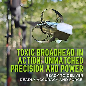 Flying Arrow Archery Toxic Broadhead 3-Pack