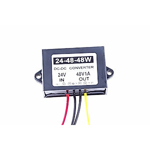 KNACRO 48V 1A 48W DC Convert DC-DC 24V (18V - 32V) Step Up to 48V Voltage Boost Converter Regulator Power Supply(1A)
