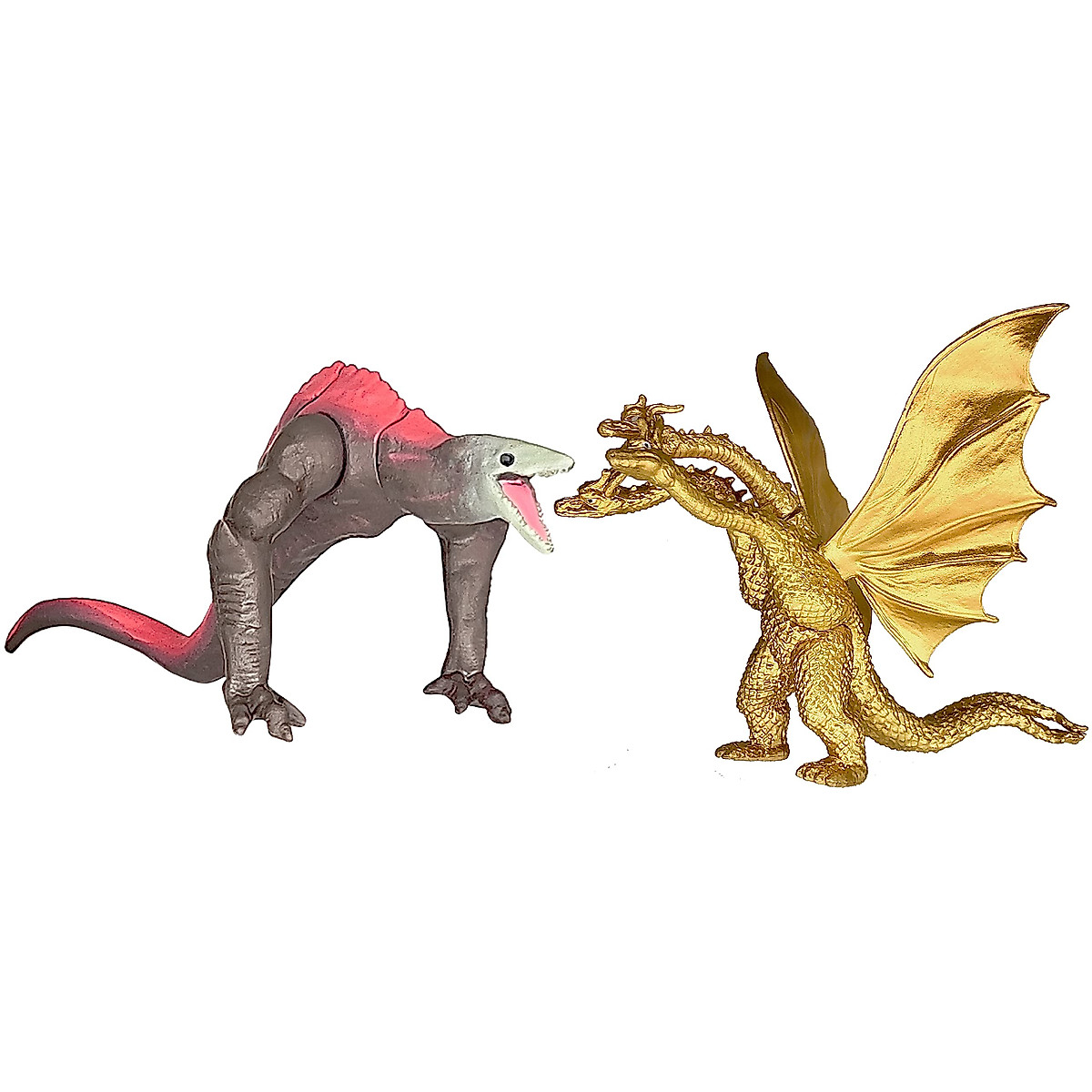 TwCare Exclusive 10-Piece Godzilla vs Kong Action Figure Set with Movable Joints and Cake Toppers