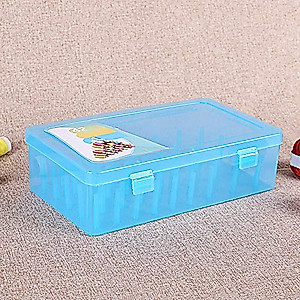 Hiborth 42 Axis Sewing Threads Box Transparent Needle Wire Storage Organizer Containers[Shipped from US]