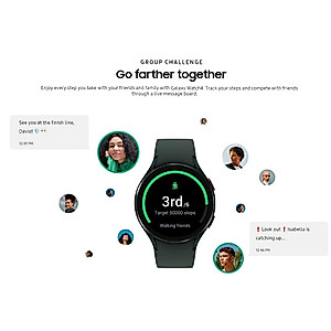 Samsung Electronics Galaxy Watch 4 Classic R890 46mm Smartwatch GPS WiFi (International Model) (Silver)