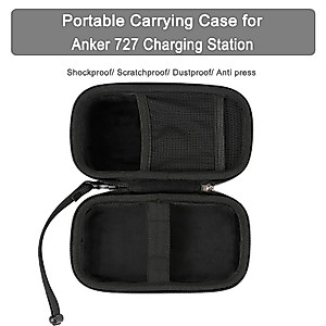 RAIACE Hard Storage Case Compatible with Anker 727 Charging Station (GaNPrime 100W), Compact Power Strip. Protective Travel Carrying Bag. (for Sale is Case Only)