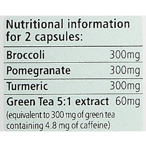 Pomi-T with Broccoli, Tumeric, Pomegranate and Green Tea