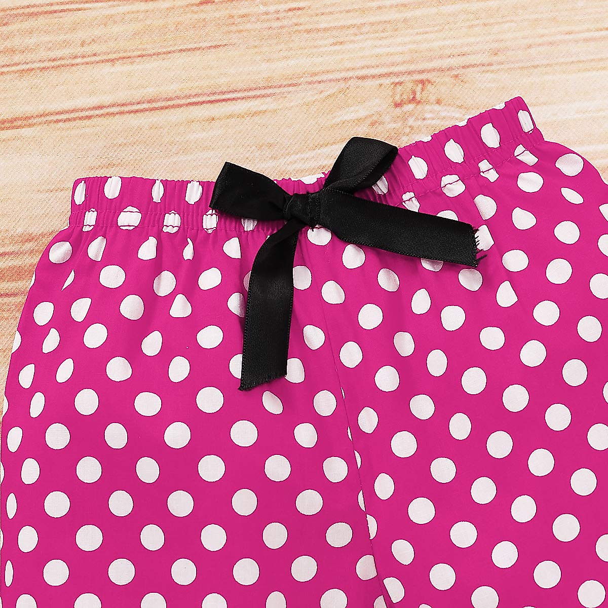 ODASDO Toddler Baby Girl 2nd Second Birthday Party Cake Smash Outfit Cotton Long Sleeve T-shirt Top Pants Ear Bowknot Headband 3pcs Clothes Set Photo Props Hot Pink 18-24 Months