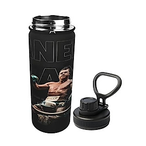 Eevikion Canelo of Alvarez Stainless Steel Insulated Tumbler Sports Water Bottle Hot and Cold Travel Cup 18oz