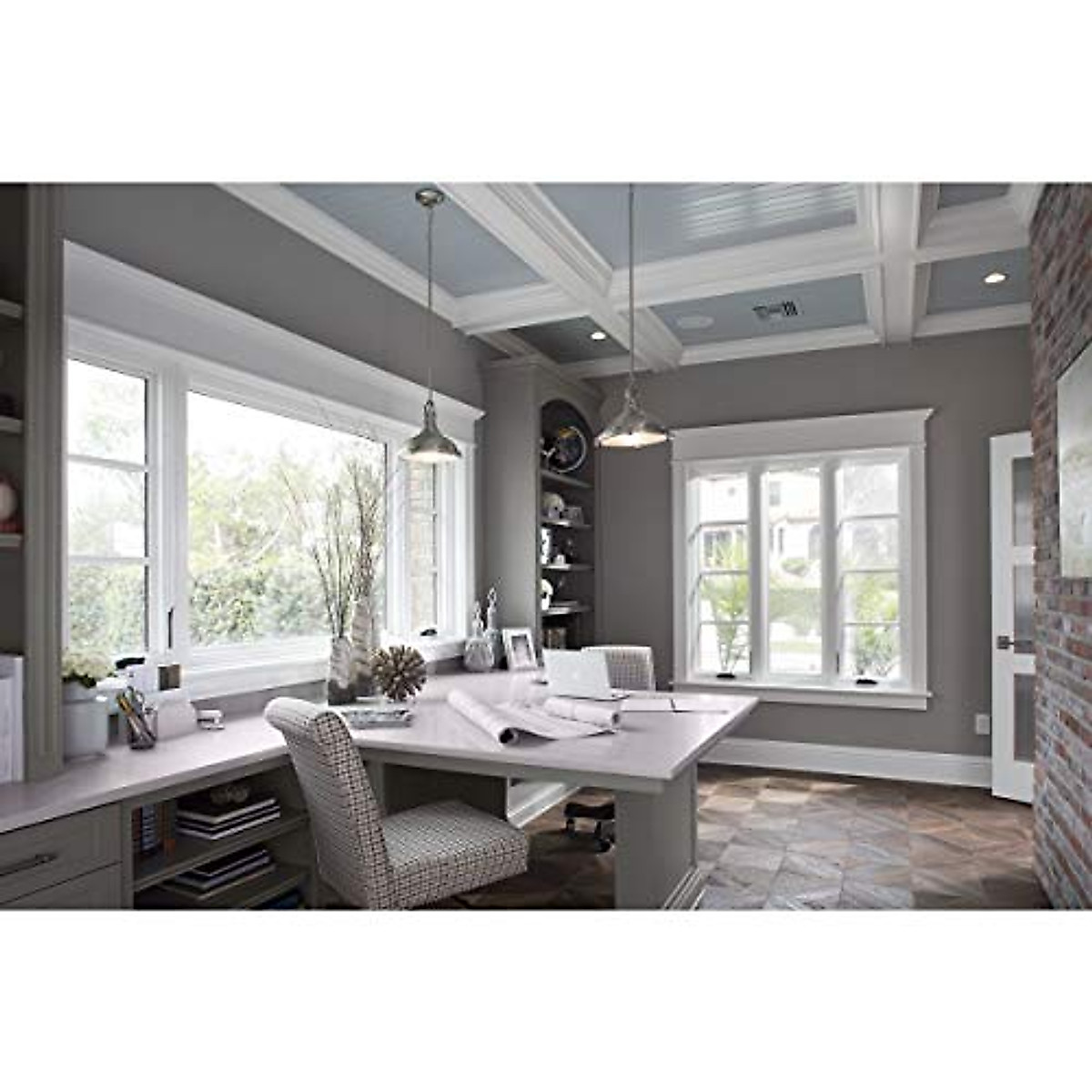 Fresnel Lens Collection 1-Light Fresnel Glass Coastal Pendant Light Brushed Nickel