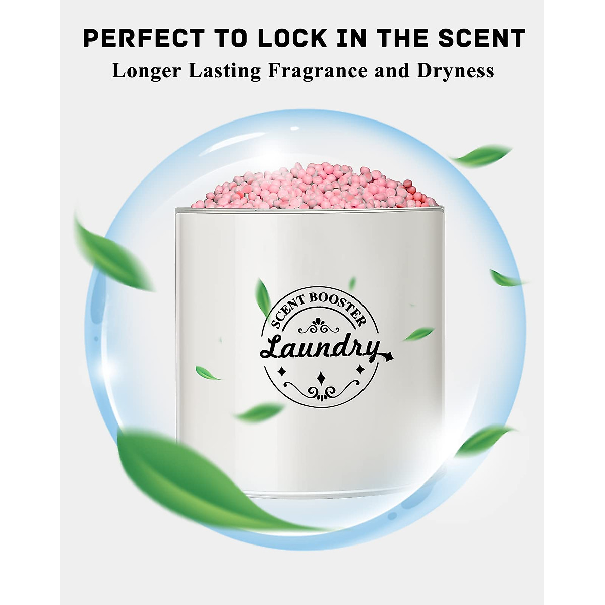 Laundry Scent Booster Beads Dispenser Container for Laundry Room Organization. Laundry Containers for Organizing. Metal Farmhouse Laundry Room Decor. Laundry Dispenser for Detergent, Powder (Cream)