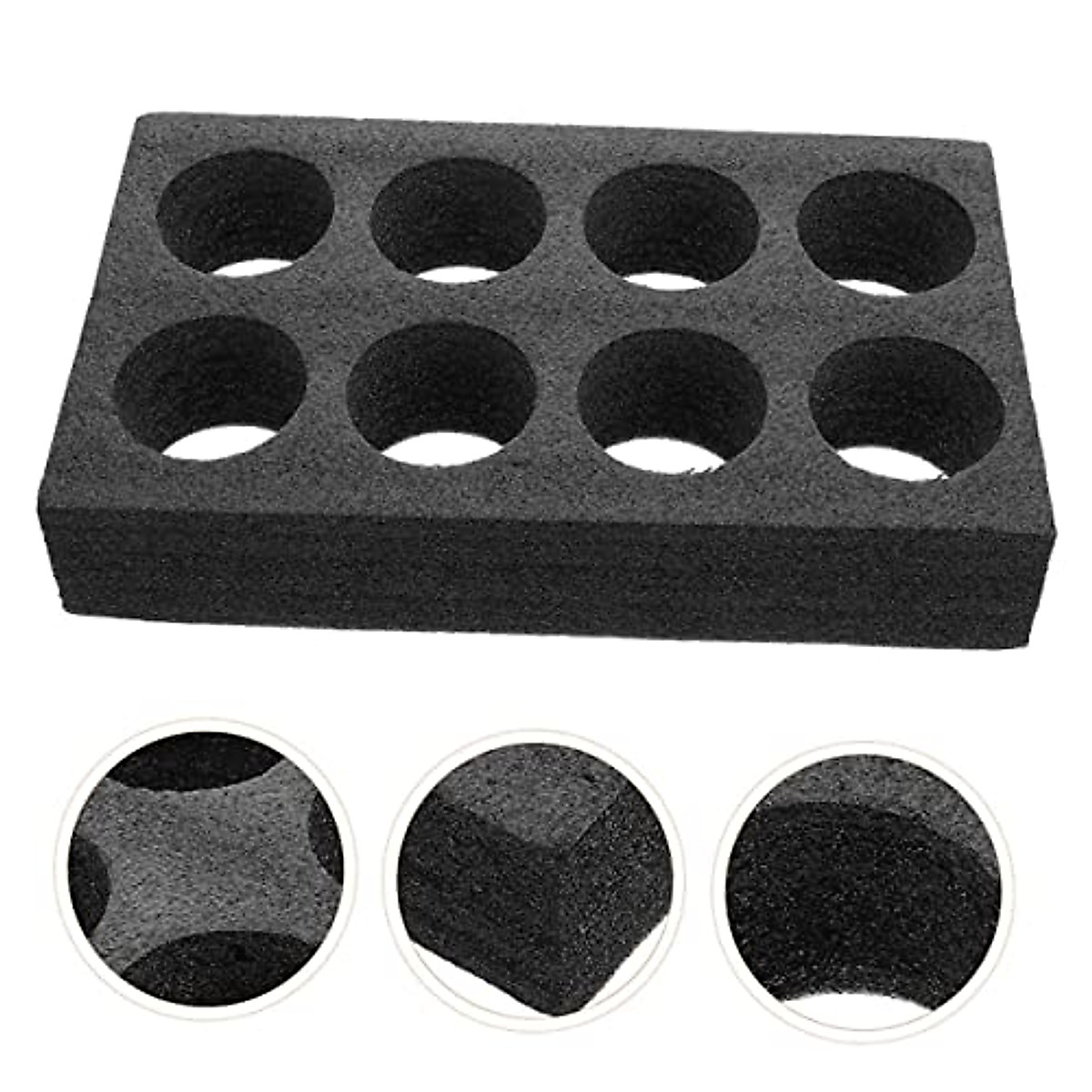 ULTECHNOVO 2pcs Milk Tea Cup Holder Foam Take Out Cup Holder Water Bottle Carrier Tray Bottle Packing Trays Cold Drinks Tray Disposable Coffee Tray Cup Carrier Epe Water Cup Storage Rack