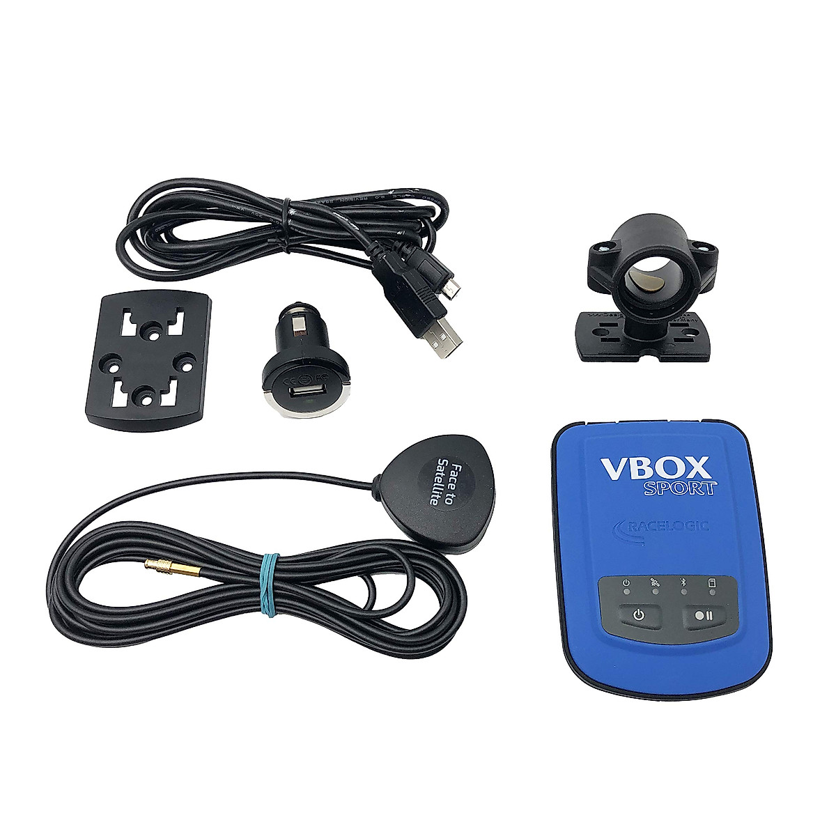 Racelogic VBOX Sport with Bar Mount and GPS Magnetic Antenna