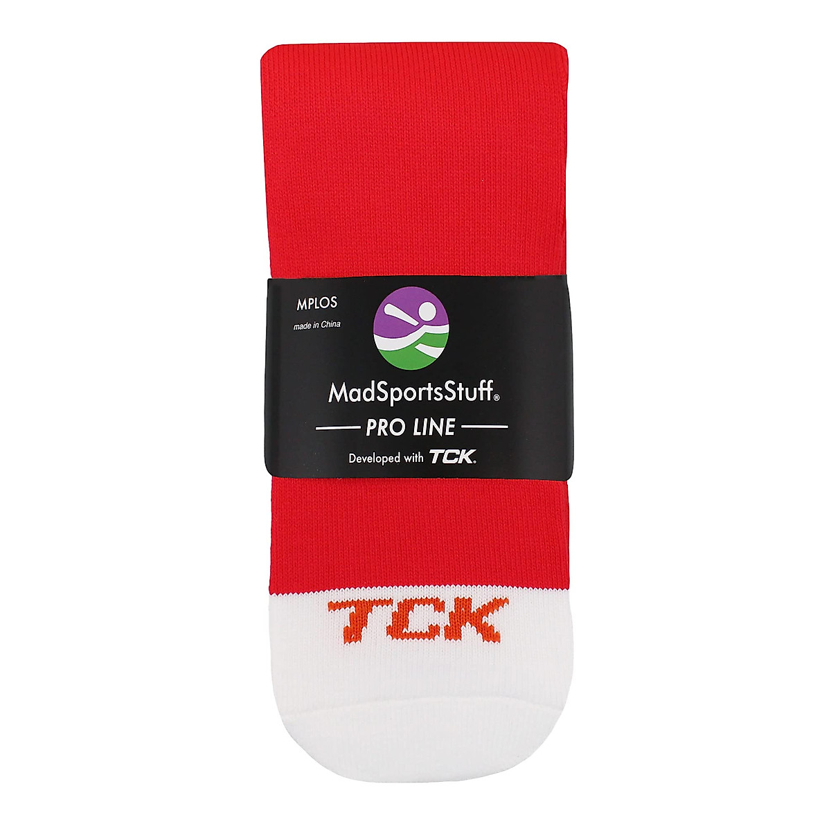 MadSportsStuff Pro Line Baseball Socks and Belt Combo (Scarlet, Small)