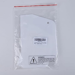 Teenitor Cake Scraper Cake Smoother, 7 Pcs Dough Scraper Bowl Scraper Cutters Cake Icing Scraper Smoother Tool Set for Bread Dough Cake Fondant Icing