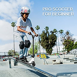 VOKUL Pro Scooters for Kids with Metal Wheels - Stunt Scooter for Boys Girls Teens Up 6 Years - Freestyle Tricks Scooter for BMX Entry Level