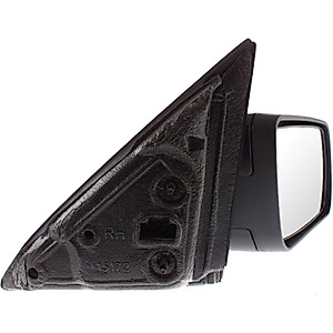 Kool Vue Right Power Heated Door Mirror Compatible With Ford Flex 2009-2012 Without Memory & Puddle Lamp Paintable