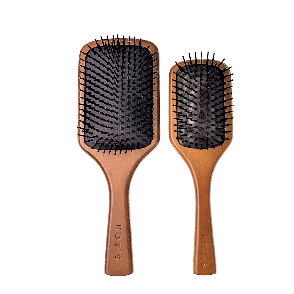 KOZIS Wooden Paddle Hair Brush (Large)