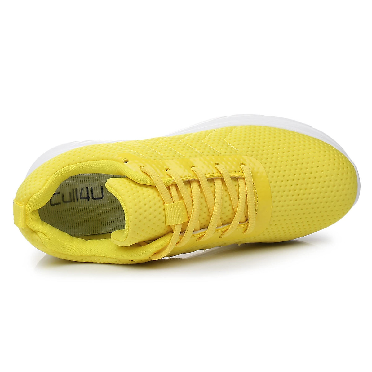 Cull4U Women's Yo-Slip Walking Shoes (7 M US,Yellow)