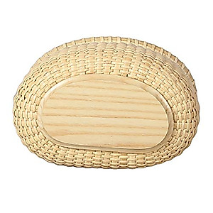 Teng Tian Handmade Weave Hanging Storage Basket/Multipurpose Small Indoor Display Bin Open Storage Bins hang on the wall organizer