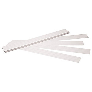 Sentence Strips, 24 x 3, White, 100/Pack