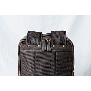 Fshsup leather backpack men,Laptop Bag College Bag,Business Laptop Backpack for Men15.6inch Daypack Backpacks Brown