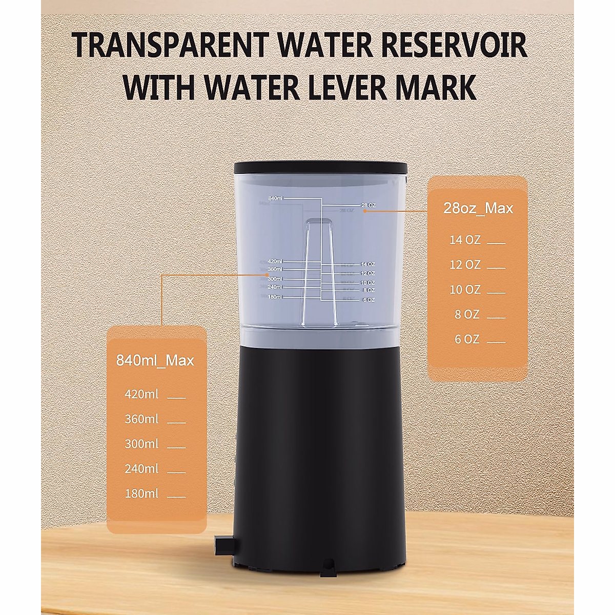 AIKAMI Single Serve Coffee Maker for K Cup & Ground Coffee with Milk Frother, 6 to 14 Oz Brew Sizes, Auto-Off Coffee Machine with Water Reservoir